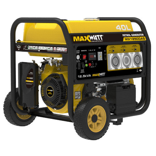 Maxwatt MX12500AS (10,000 Watt) Auto Start Generator – Generator Store